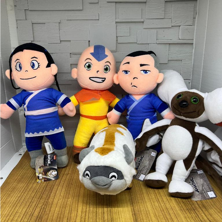 Jual Boneka Avatar The Last Airbender Aang Appa Sokka Katara Momo ...