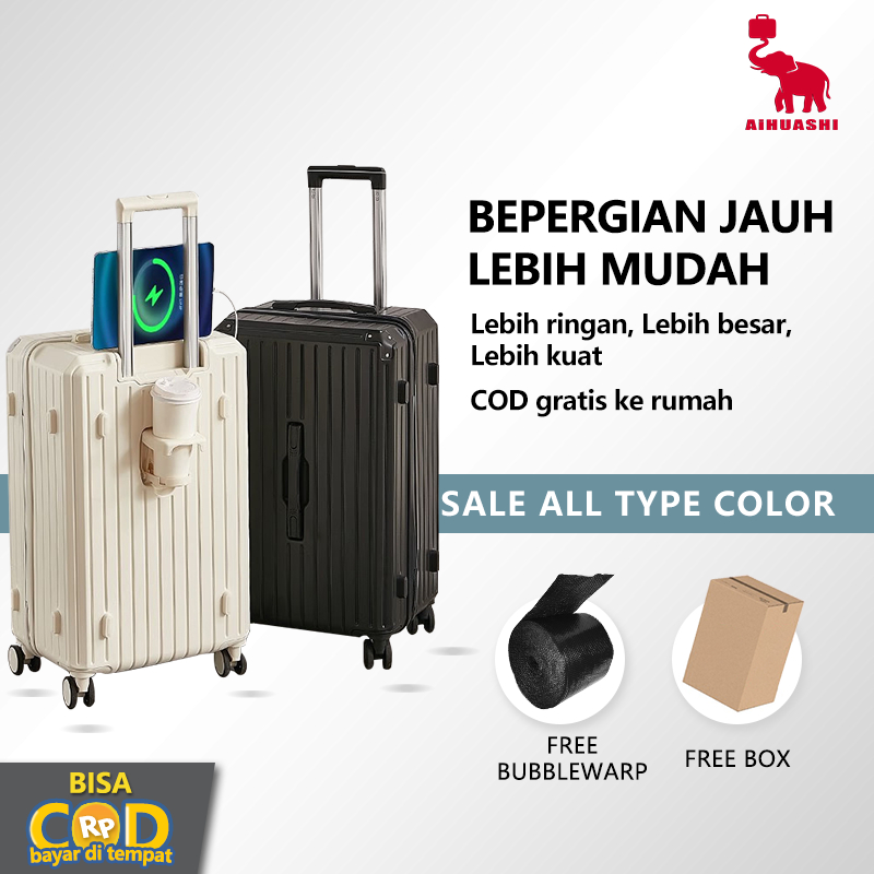 Jual AIHUASHI Koper A981 Koper Kapasitas Besar Koper cabin dan bagasi ...