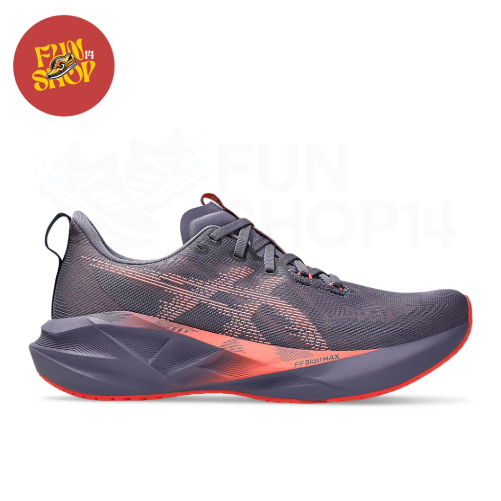 Jual Sepatu Lari Asics Novablast 5 Women's Running Shoes Greyish Purple ...