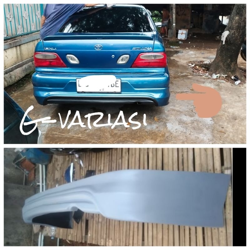 Jual bodykit belakang soluna model ex elegan tahun 2000 sampai 2003 gli ...