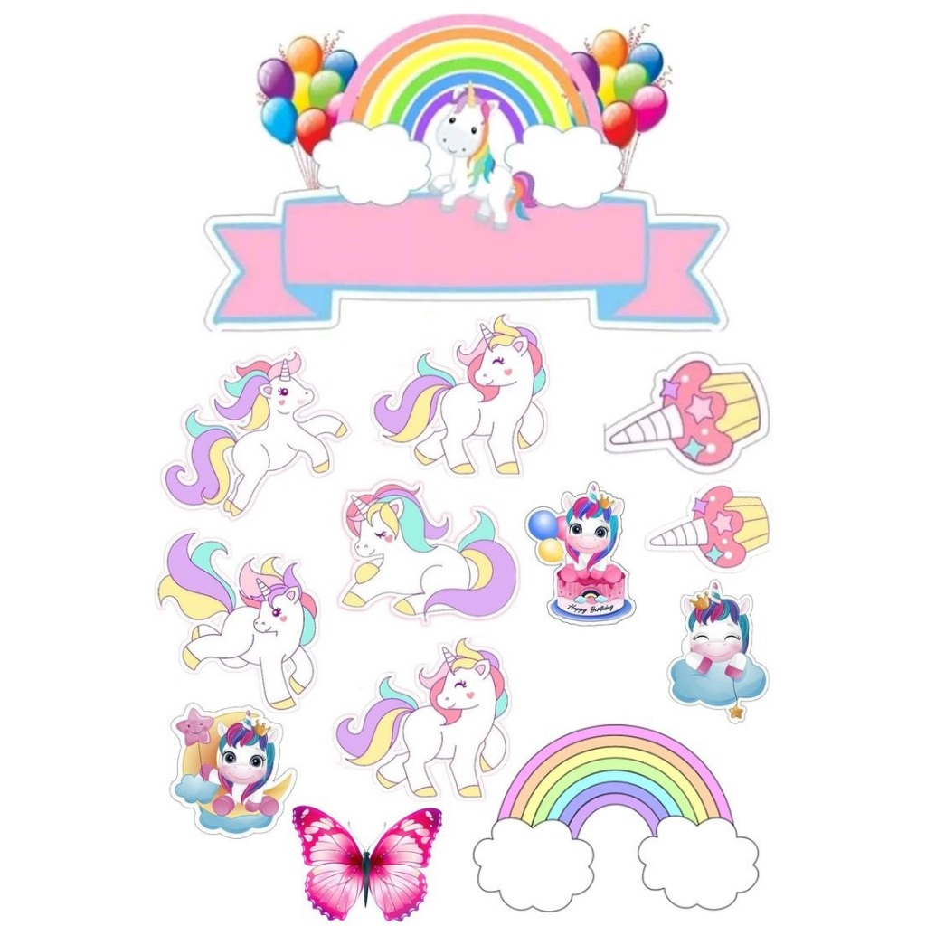 Jual Topper KUDA PONI / Hiasan Cake Ulang Tahun / Perlengkapan Dekorasi ...