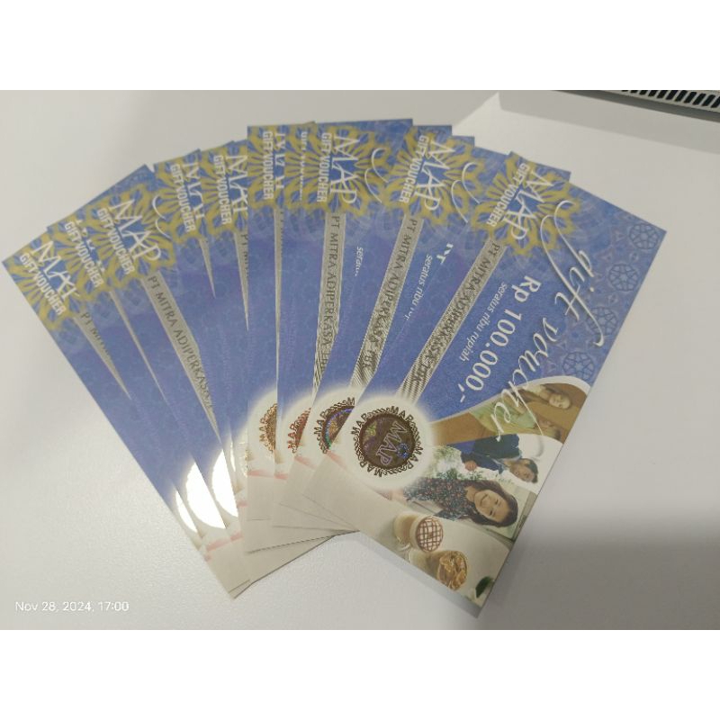 Jual GIFT VOUCHER MAP MITRA ADI PERKASA 100K (EXP 31 DES 2026) | Shopee ...