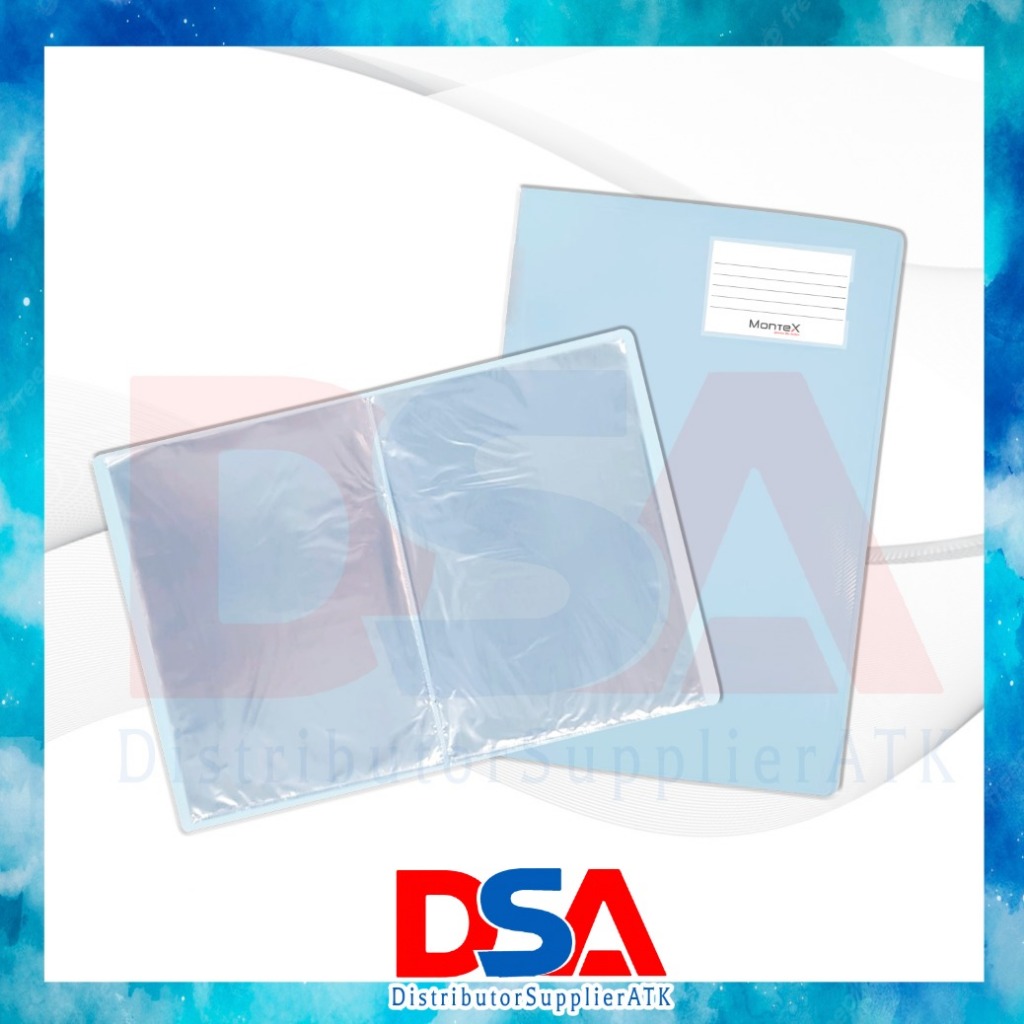 Jual AT CLEAR HOLDER 60 LEMBAR FOLIO / F4 FOLDER ON / MAP X-ONE / CH60 ...