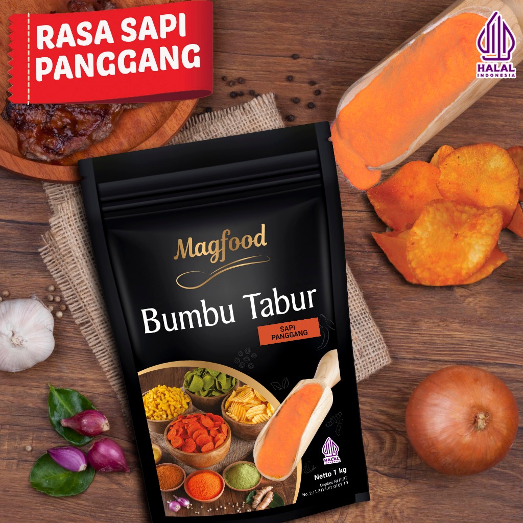 Jual Magfood Bumbu Tabur Rasa Sapi Panggang [100g / 500g / 1kg ...
