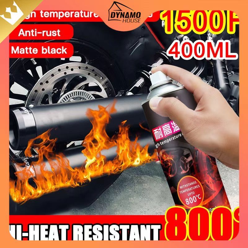 Jual Cat Semprot Suhu Tinggi 800° Cat Aerosol Pipa Knalpot Mobil dan ...