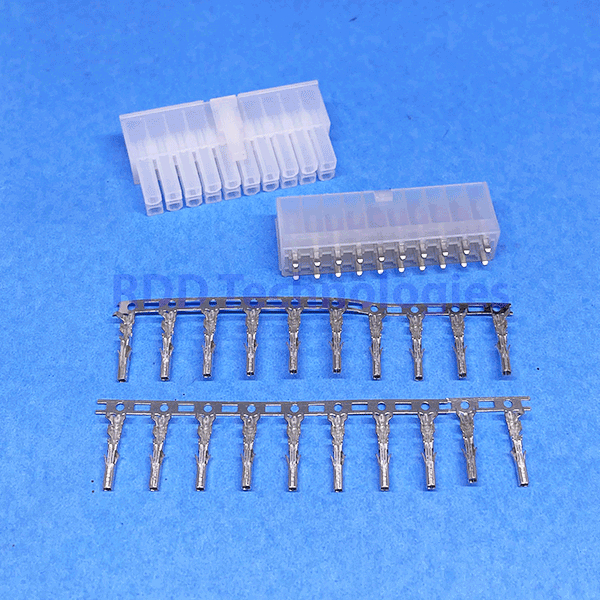 Jual Satu Set Connector Molex 5557 2x10 Pin Lurus | Shopee Indonesia