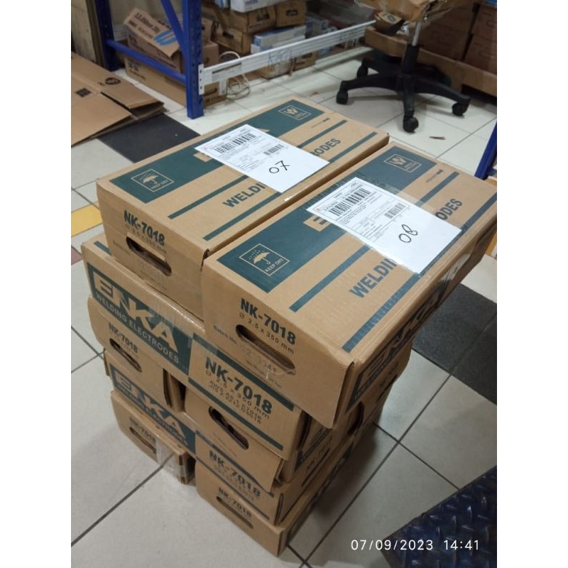 Jual Kawat Las NK 7018 AWS E7018 |10 Kg( Harga untuk 10KG) | Shopee Indonesia