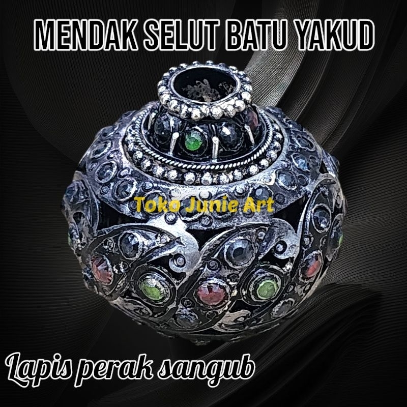 Jual Mendak Selut Kris Cincin Kris Sepuhan Sangub Perak Batu Yakud Asli ...