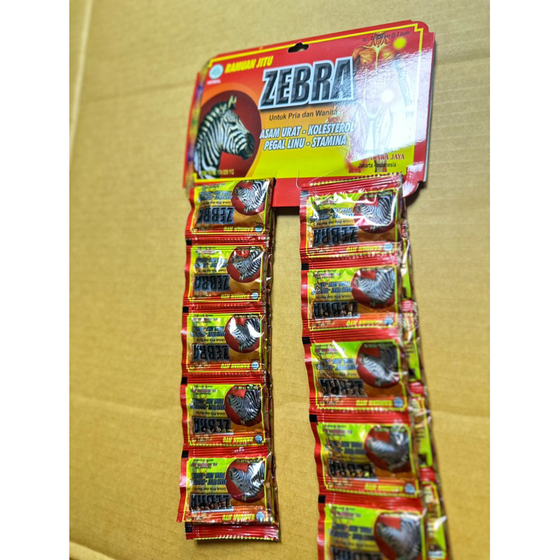 Jual ZEBRA ORIGINAL KAPSUL | Shopee Indonesia