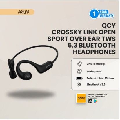 Jual QCY Crossky Link T22 Open Sport Headphones Bluetooth HFP/A2DP ...