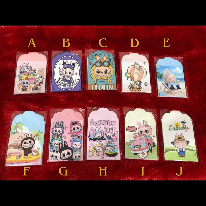 Jual (20 pcs) AMPLOP LEBARAN LABUBU ANAK ANAK 2025 | Shopee Indonesia