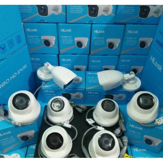 Jual PAKET LENGKAP CCTV HILOOK 4 CHANNEL | Shopee Indonesia