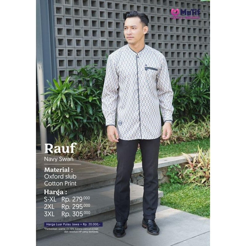 Jual Mutif Sarimbit Series Nailani Rauf Navy Swan || Nailani || Little ...