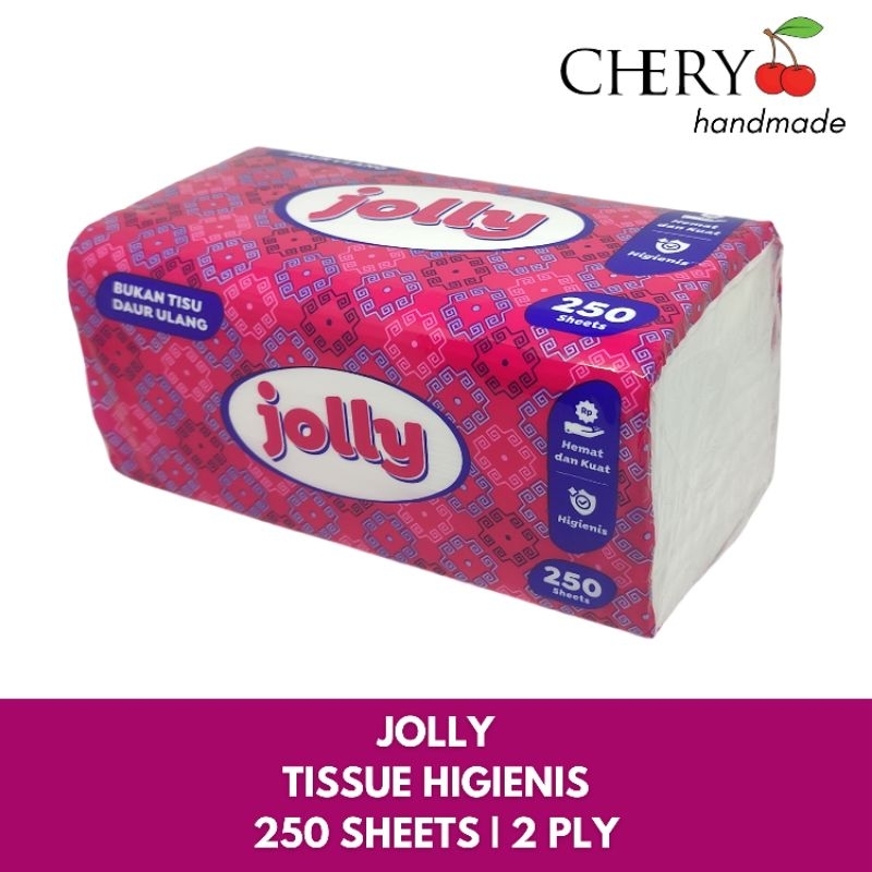Jual TISSUE JOLLY 250 SHEET 2PLY / TISSUE JOLLY 200 SHEET POP UP ...