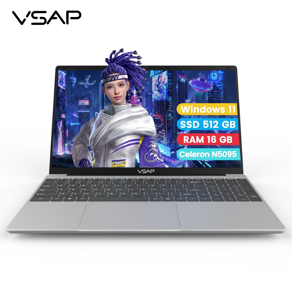 Jual VSAP Laptop Intel Celeron N5095 DDR4 Notebook 16GB RAM 512GB SSD 15.6 Inch | Shopee Indonesia