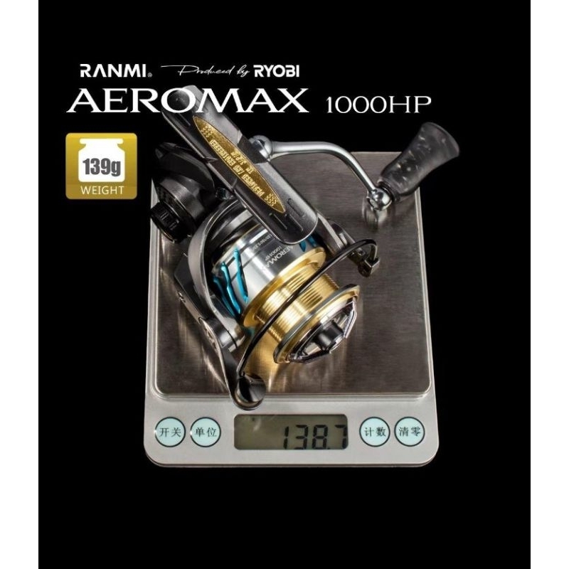 Jual reel ryobi ranmi aeromax hp 800 1000 2000 2500 hp power handel ...
