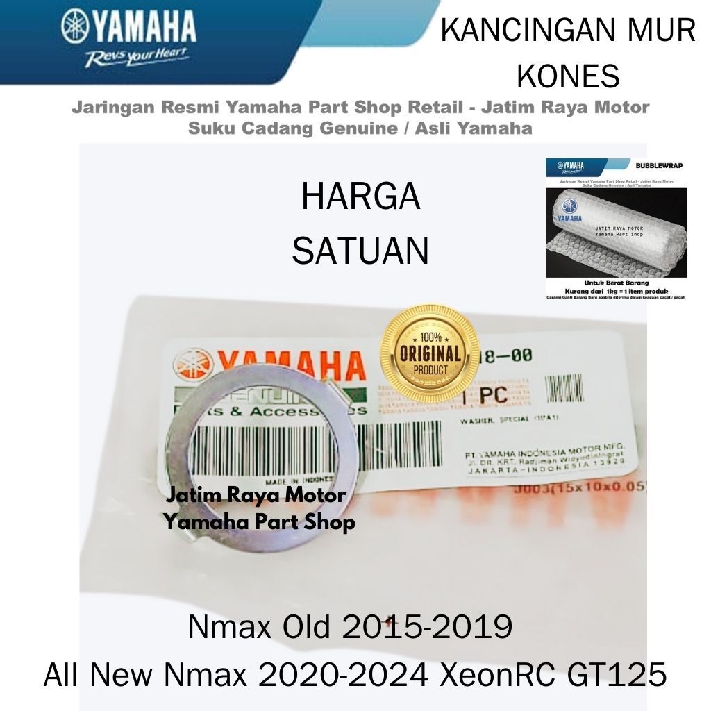 Jual Kancing Kancingan Mur Komstir Kones All New Nmax Old Xeon RC GT ...