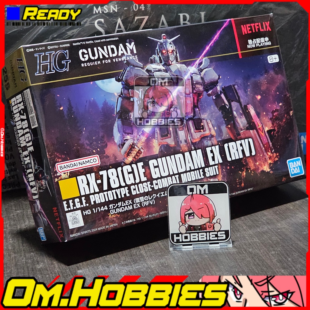 Jual HG UC Gundam EX Requiem for Vengeance HGUC Netflix HGUC | Shopee ...