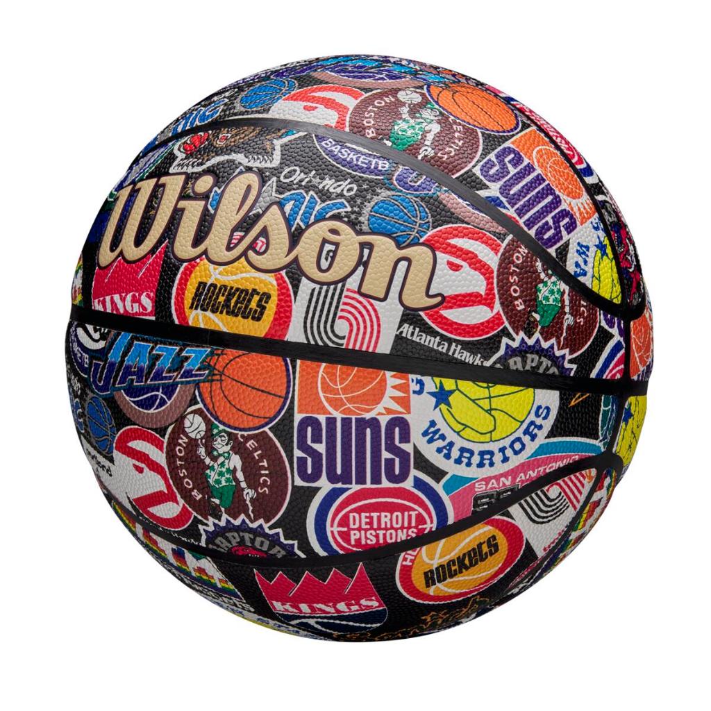 Jual WILSON NBA All Team Retro Bola Basket Size 7 Indoor/Outdoor ...