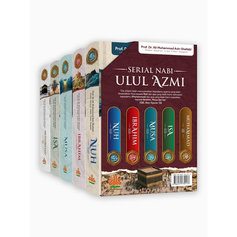 Jual BONUS BOX 5 JILID ULUL AZMI Prof. Dr. Ali Muhammad Ash-Shallabi ...
