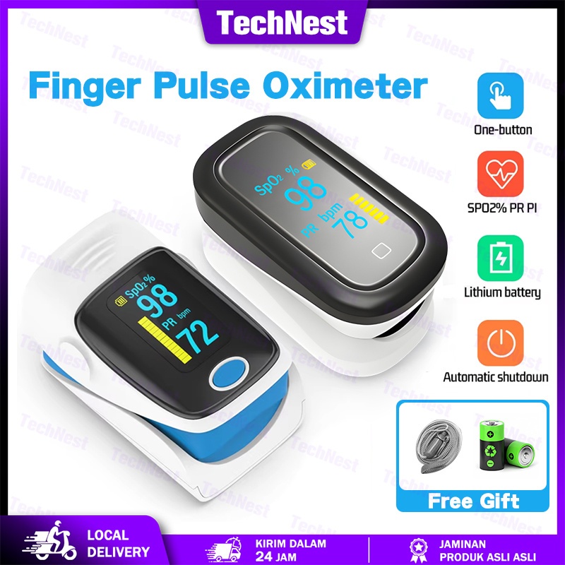 Jual Pulse oximeter alat cek nadi detak jantung dan kadar oksigen darah ...