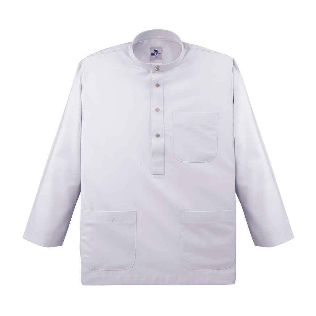 Jual Yateer Koko Melayu Premium Semiwool - White | Shopee Indonesia