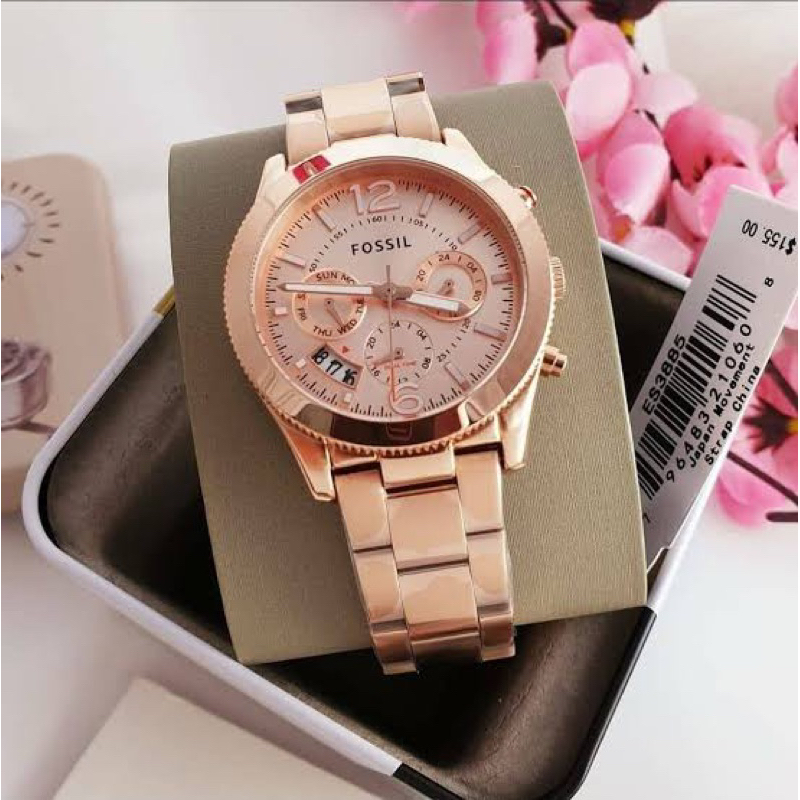 Jual FSL Perfect Boyfriend Multifunction Rose Gold-Tone Stainless Steel ...