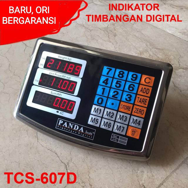 Jual Indikator Timbangan Digital Panda Monitor Double Display Indicator ...