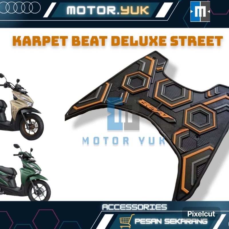 Jual karpet beat deluxe street 2020 2021 2022 2023 2024 bahan karet premium tebal | Shopee Indonesia