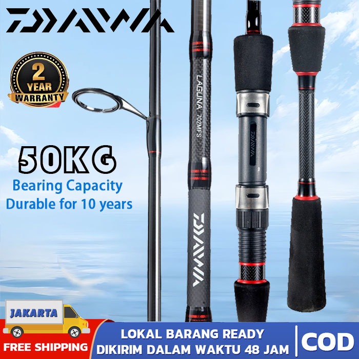 Jual DAIWA Joran Pancing Fishing Rod BaitCasting UltraLight Carbon Spinning Rod bc Untuk Air ...