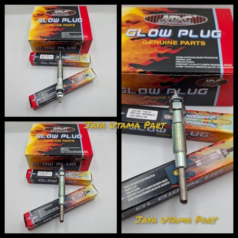 Jual Busi Pemanas Pijar Glow Plug 12v L300 Diesel Original 1 Pc ...
