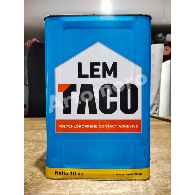 Jual Lem Taco Biru / Lem HPL Vinyl Blek 10kg (Lem Kuning Serbaguna ...