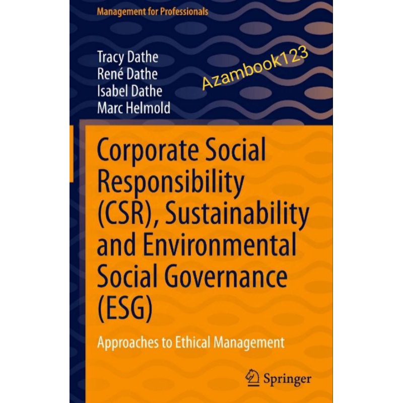Jual Corporate Social Responsibility CSR Sustainability and ...