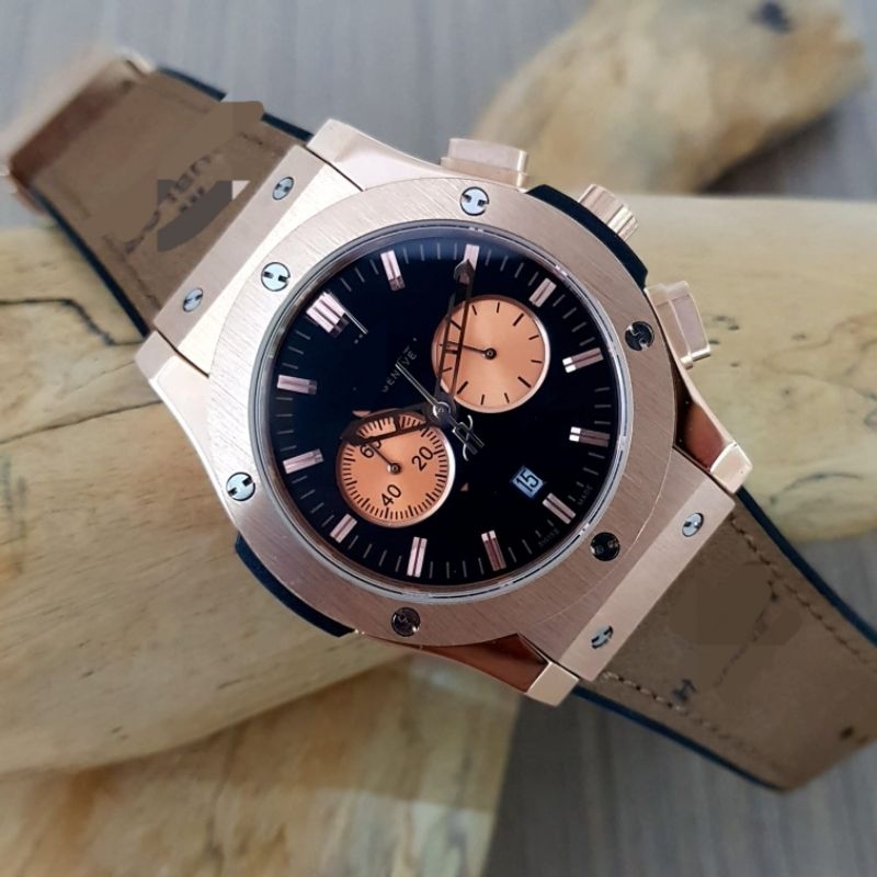 Jual JAM TANGAN COWOK MAN PRIA HB QUARTZ | Shopee Indonesia