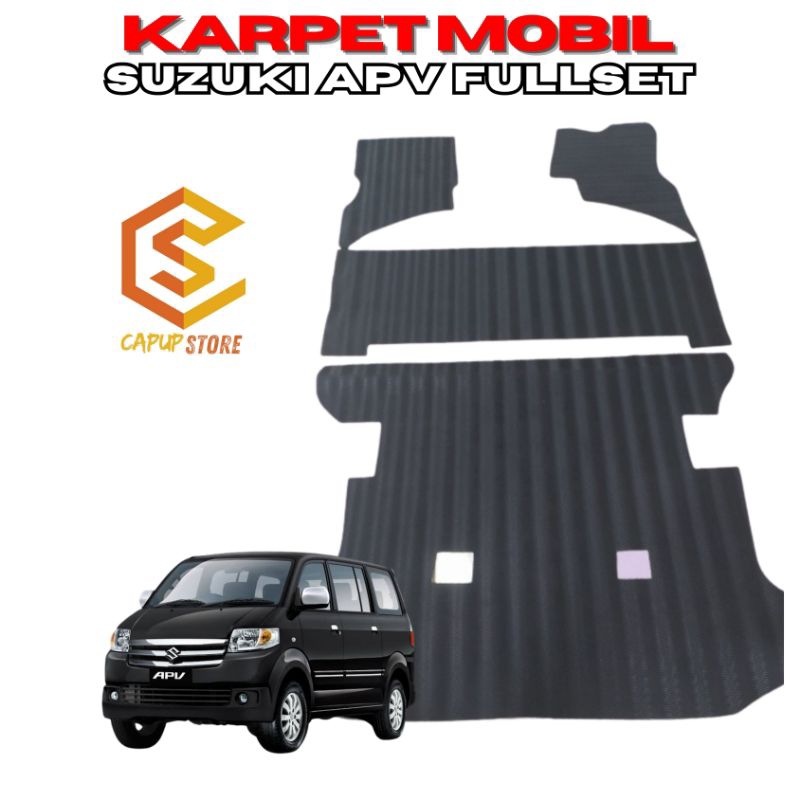 Jual KARPET MOBIL APV FULLSET ALAS KAKI MOBIL APV | Shopee Indonesia