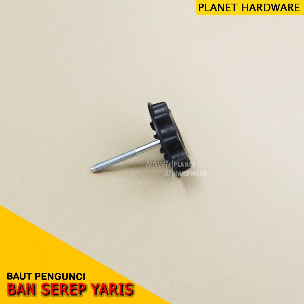 Jual Baut Pengunci Ban Serep Toyota Yaris Bakpao - Vios Warna Hitam ...
