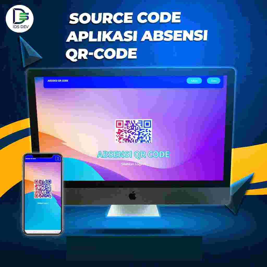 Jual Source Code Aplikasi Absensi Qr Code (Scan Pakai Kamera + Notifikasi Otomatis Whatsapp ...