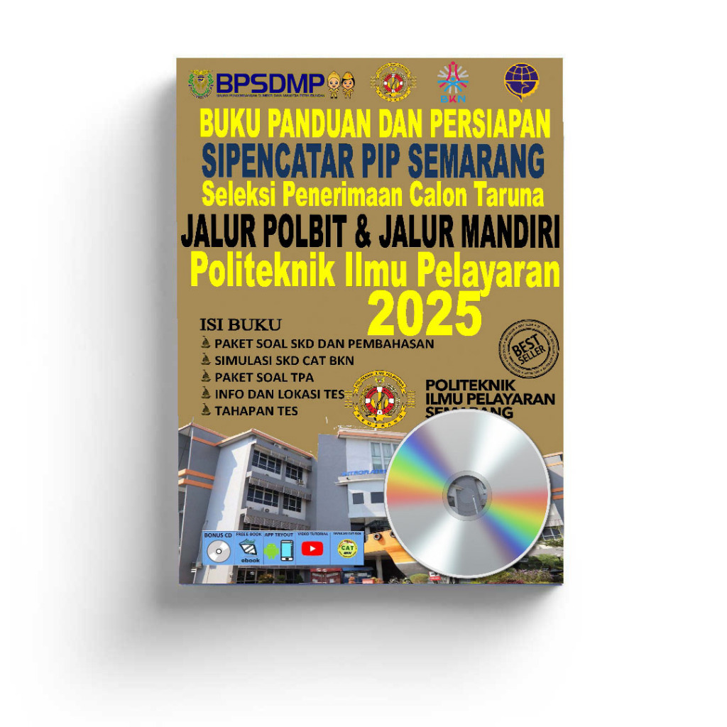 Jual PANDUAN PERSIAPAN SELEKSI UJIAN CALON TARUNA PIP SEMARANG POLBIT ...