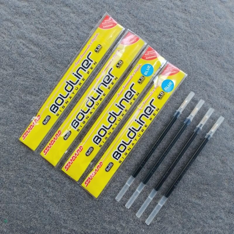 Jual Isi Pulpen Gel Refill Gel Pen Boldliner Standard ( Pcs ...