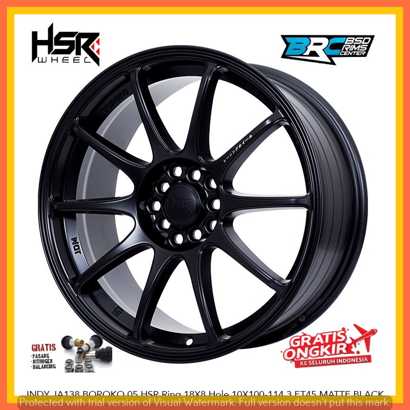 Jual velg mobil innova rush terios alphard hsr indy ring 18 velg mobil racing bsd tangerang ...