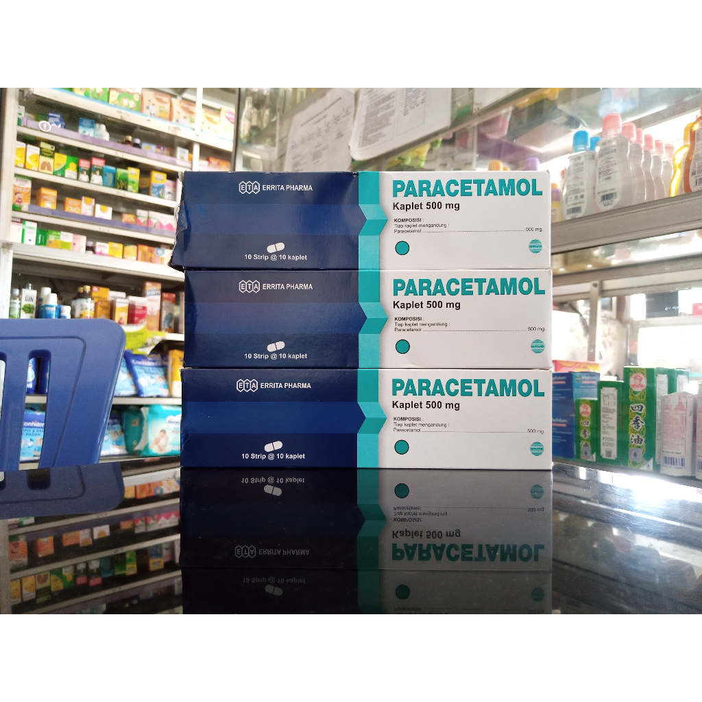 Jual PARACETAMOL ERRITA TABLET 1 BOX | Shopee Indonesia