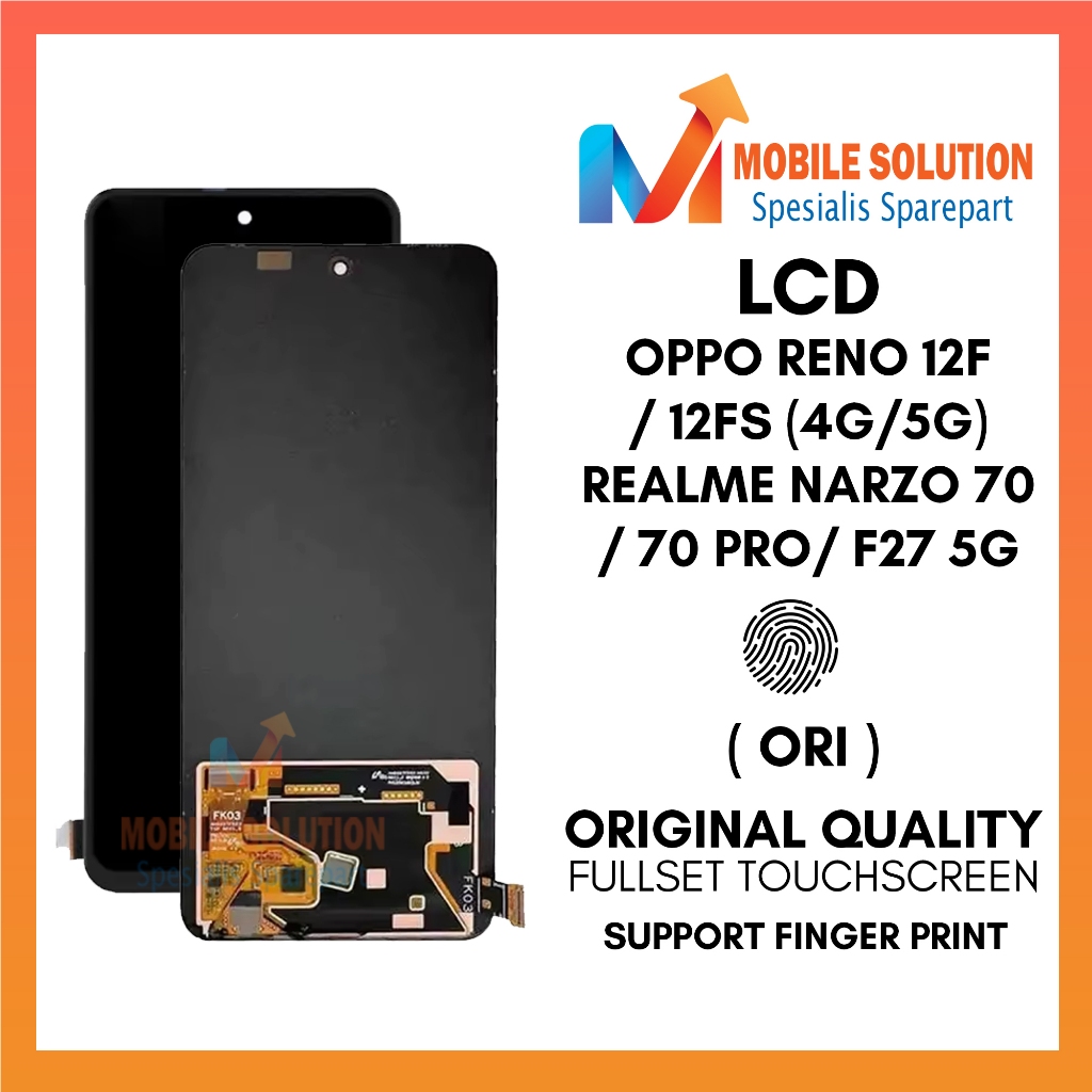 Jual Grosir LCD Oppo Reno 12F / 12FS (4G/5G) / Realme Narzo 70 / 70 PRO ...