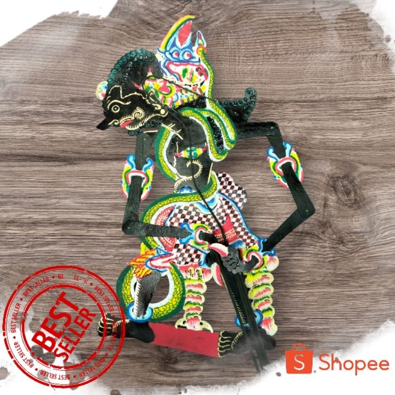 Jual Wayang Kulit Wijasena Gubet Ulo/Bimo Suci Ukuran Standar Dhalang ...