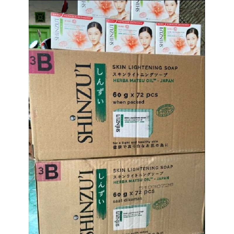 Jual Shinzui Satu Dus Isi 72 Pcs Kemasan 80gr | Shopee Indonesia