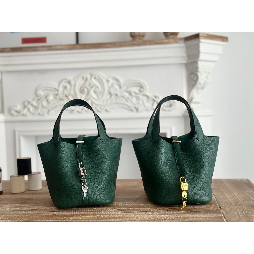 Jual Tas jinjing picotin Herm*s semi-jahit tangan | Shopee Indonesia