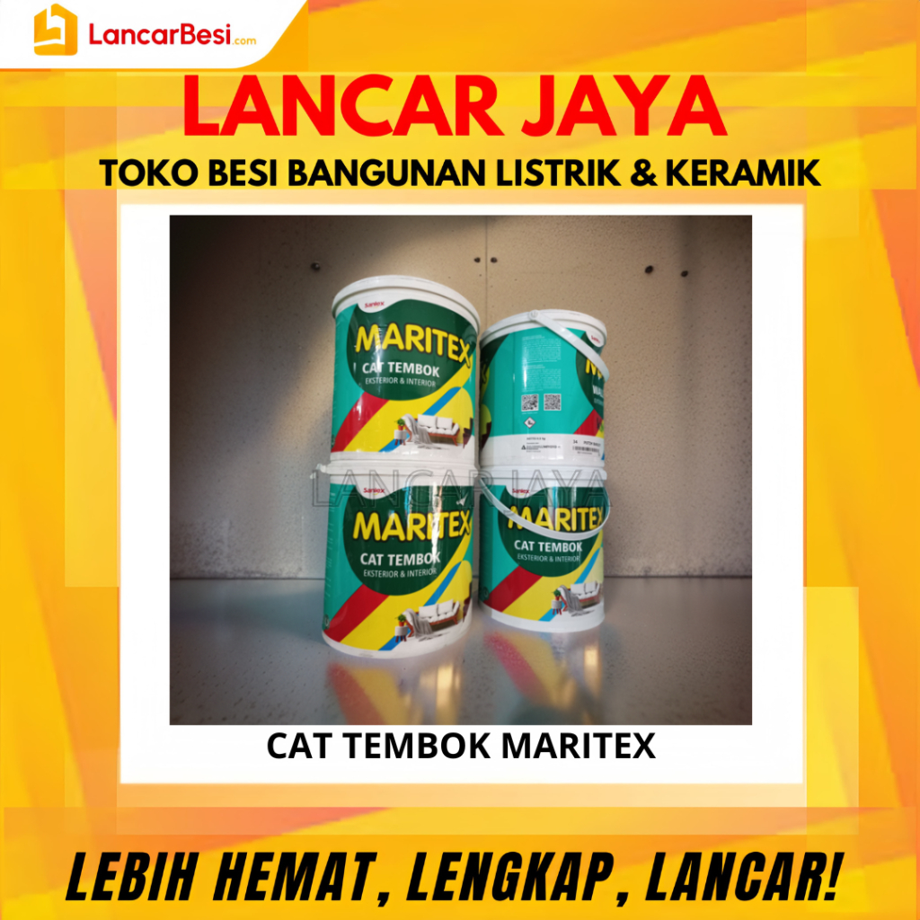Jual Maritex Cat Tembok Interior & Eksterior 1kg | Shopee Indonesia