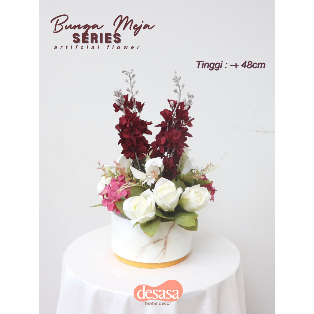 Jual BUNGA MEJA / HIASAN RUMAH / BUNGA ARTIFICIAL | Shopee Indonesia