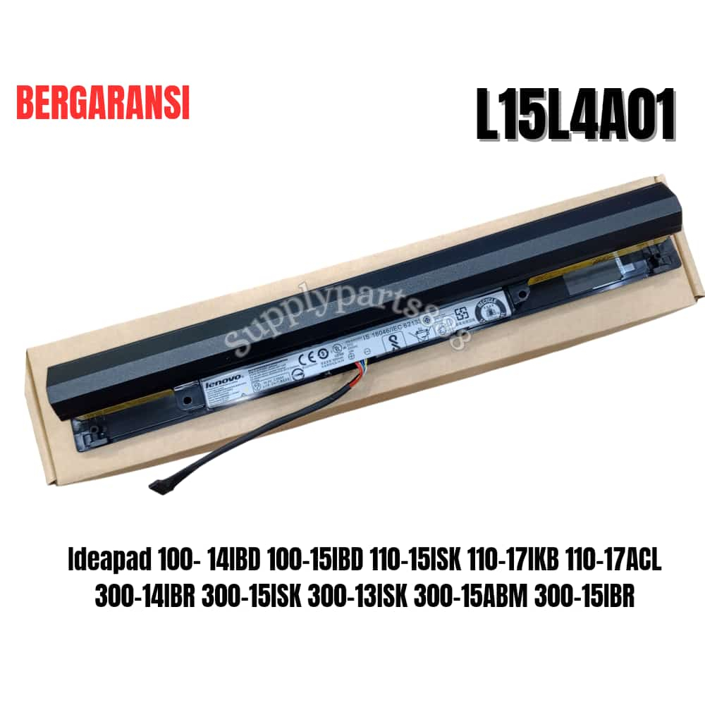 Jual LENOVO BATTERY LAPTOP IdeaPad 100-14IBD 100-15IBD 110-17ACL 300 ...