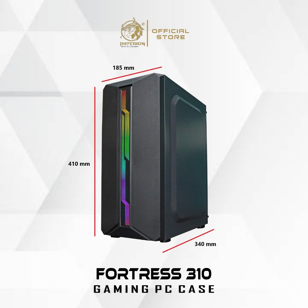 Jual Imperion PC Case Fortress 310 Desain Gaming | Shopee Indonesia