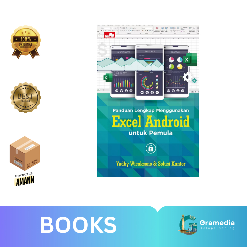 Jual Gramedia MKG - Buku Panduan Lengkap Menggunakan Excel Android untuk Pemula(Yudhy Wicaksono ...